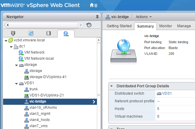 Getting Started with vSphere Integrated Containers using vRealize ...